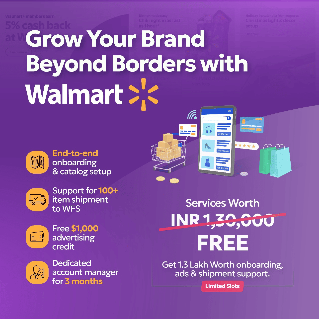 Sell on Walmart — Step Into the U.S. Market at ₹0